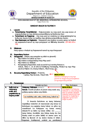 M&E Report Template 4 Consolidated Pre- and Post-Test Result & End of ...