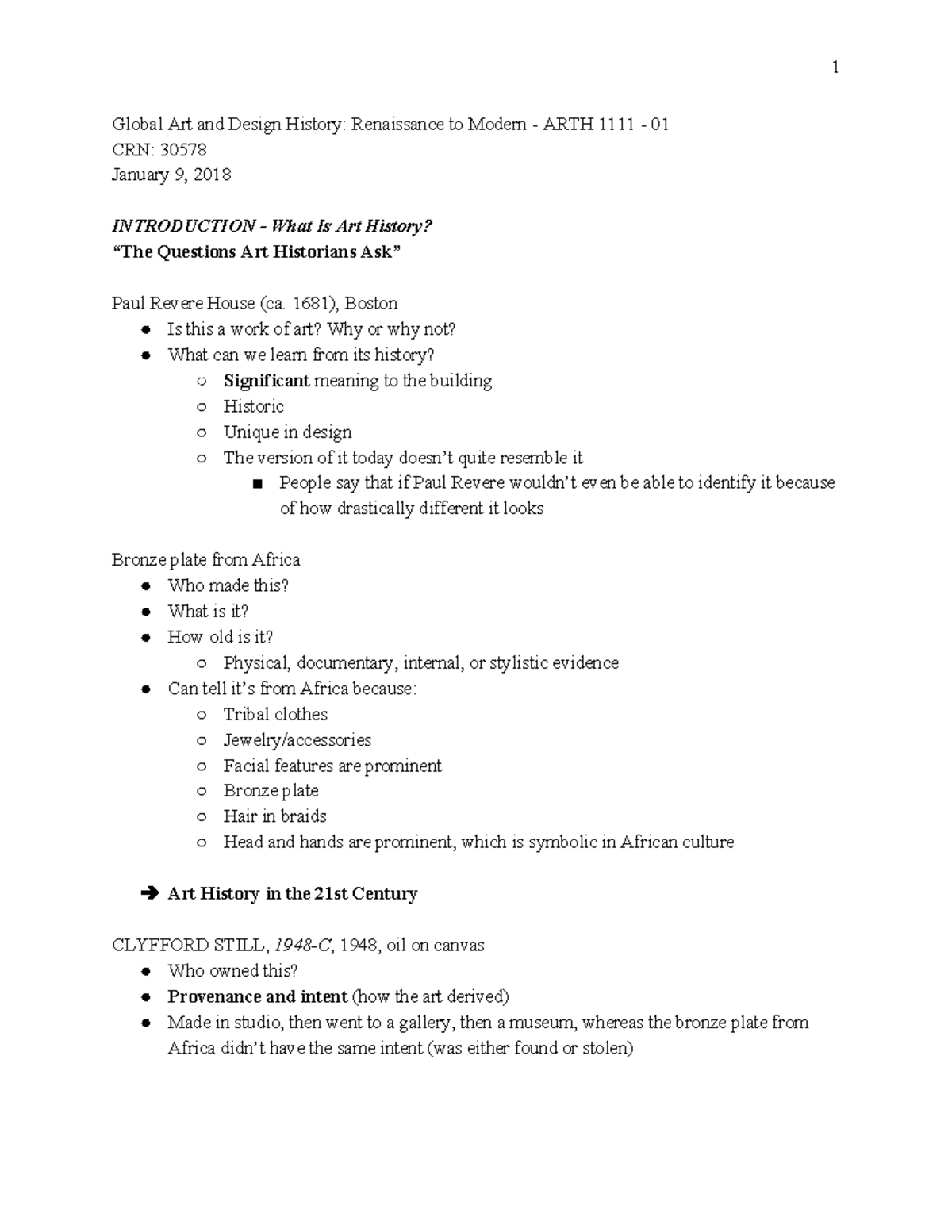 Intro - What Is Art History - Global Art and Design History ...