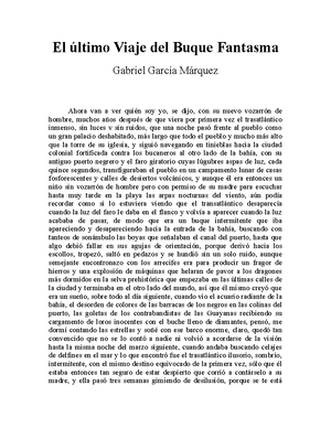 Garcia Marquez, Gabriel - Un dia de estos - UN DIA DE ESTOS GABRIEL ...