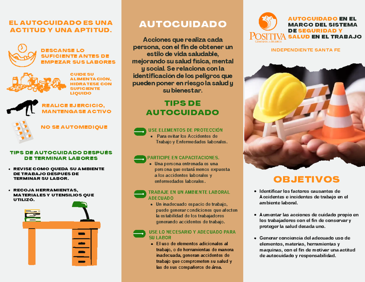 Taller DE Autocuidado - LEER - AUTOCUIDADO EN EL MARCO DEL SISTEMA DE ...