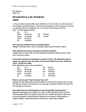 EKG Pre-lab worksheet - notes - Name: Section: Pre-Lab Worksheet for ...