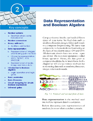 Components of the computer system - CHAPTER 3 Components of the Computer System Data processing ...
