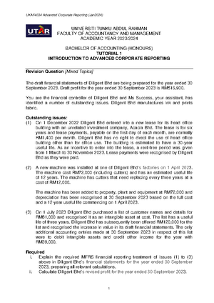 UKAF4034-ACR-Tutorial 3-A (Op Segments) - TUTORIAL 3 MFRS 8 Operating ...