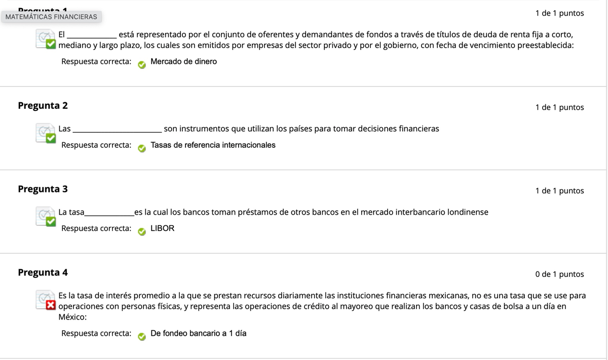 Actividad 6. Automatizada 4. Matemática financiera - Studocu