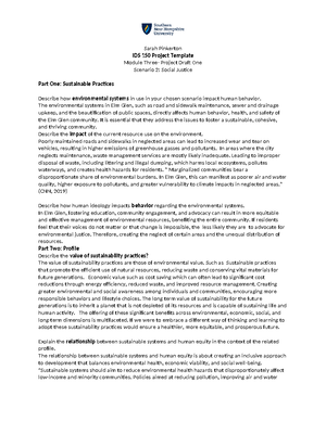 [Solved] Scenario 2 Social Justice You live in a neighborhood with an ...