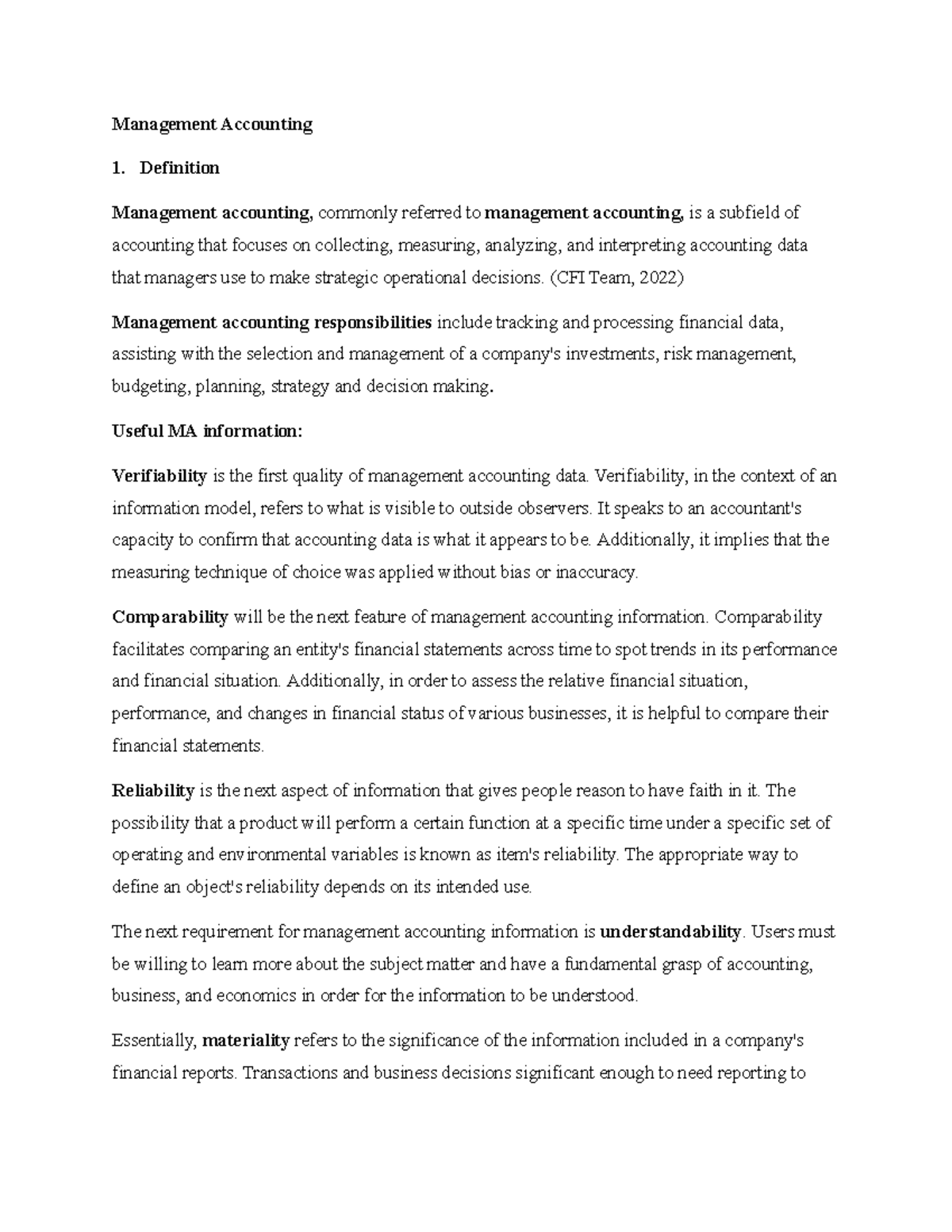 Mana - KWDBV - Management Accounting Definition Management accounting ...