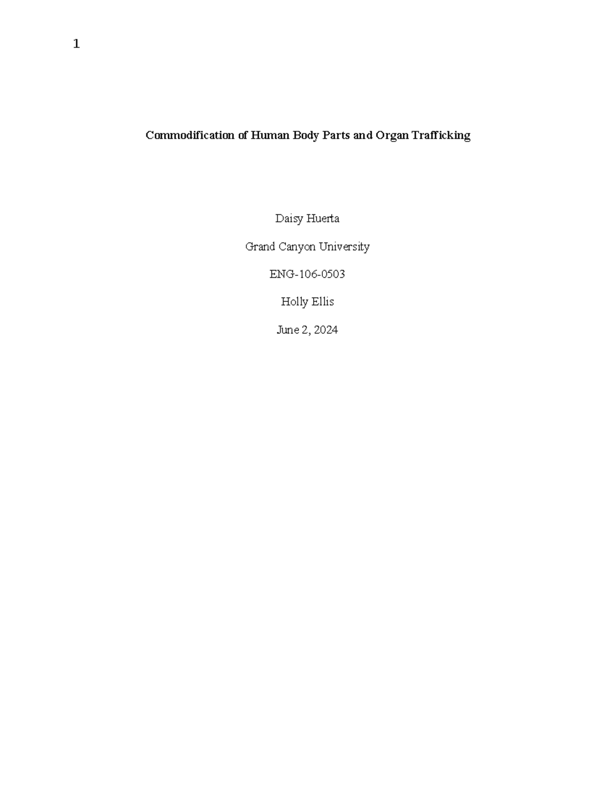 Commodification of Human Body Parts and Organ Trafficking - This made ...