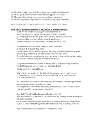 LIA 1006 - Group Assignment Instructions - LIA1006 TORT II GROUP ASSIGNMENT: CASE ANALYSIS ( 3 0 ...