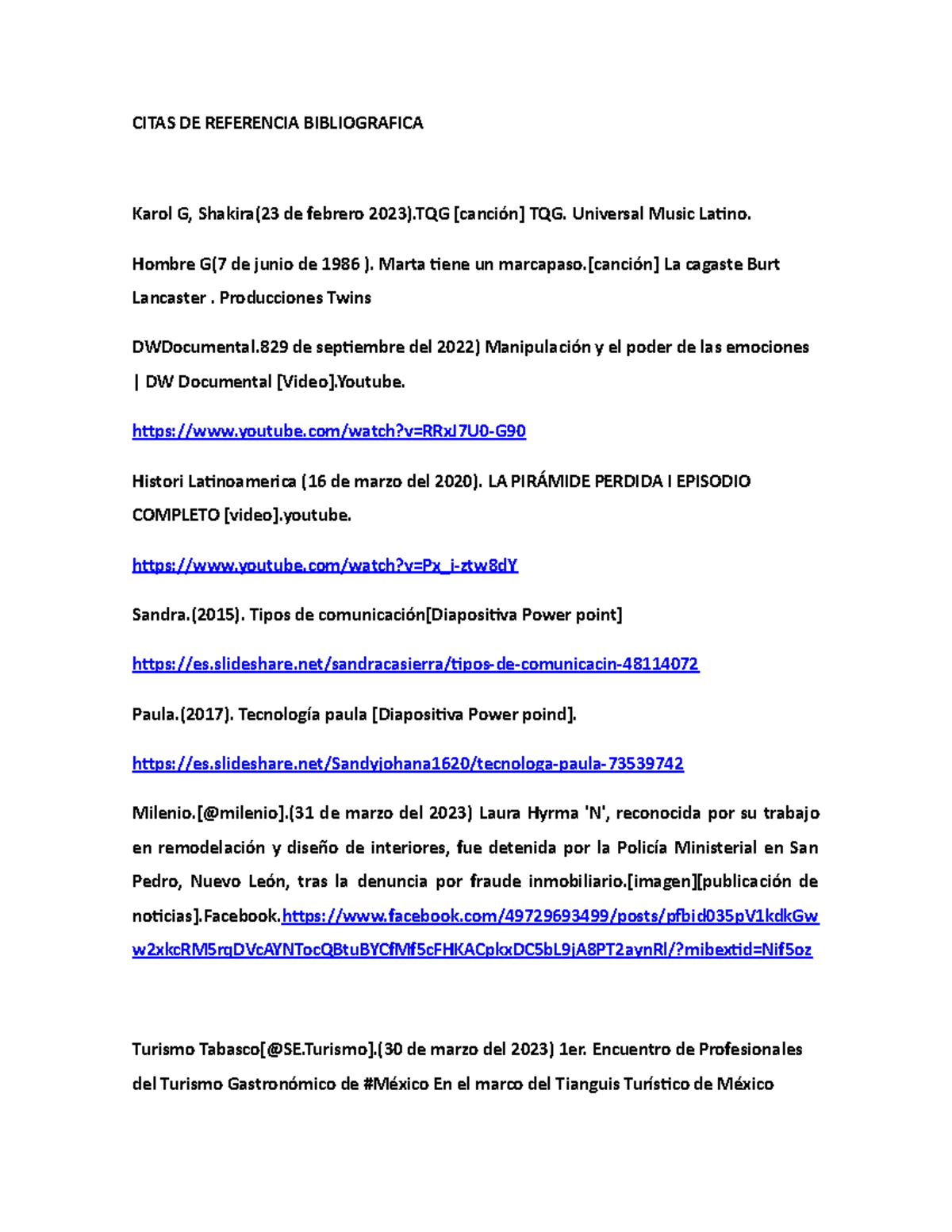 Actividad 5. citas y referencias 2 - CITAS DE REFERENCIA BIBLIOGRAFICA ...