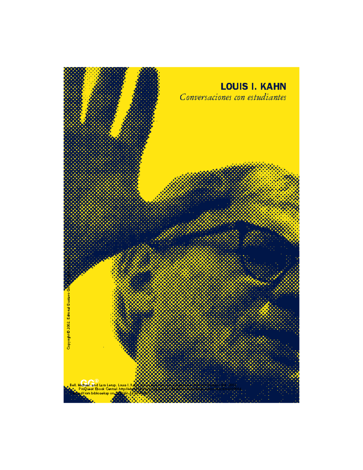 Louis Kahn - Conversaciones con estudiantes - LOUIS I. KAHN ...