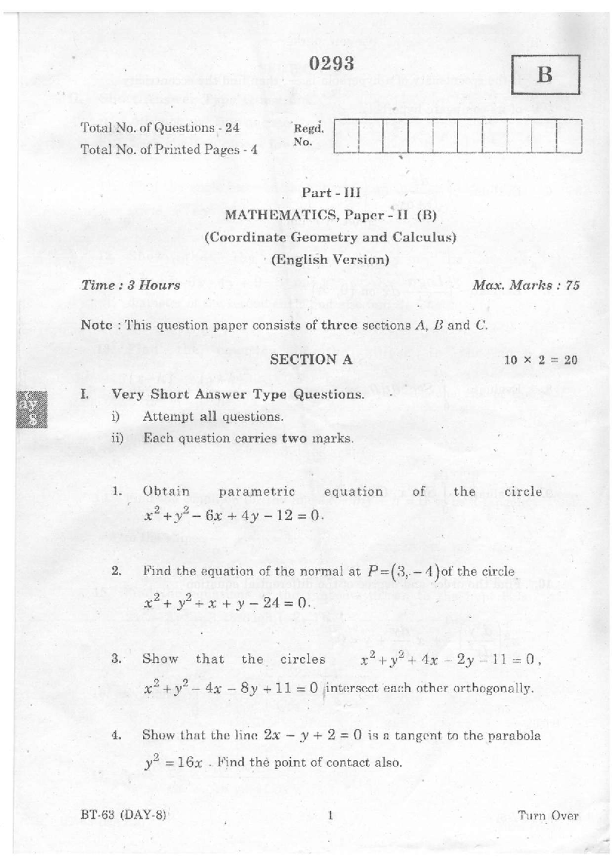 Maths-2B - Good - Physics HL - Studocu