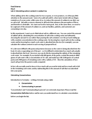 How to Design a Results Table for your Experiment(2) - Laboratory ...