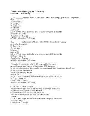 DBMS MCQ (Multiple Choice Questions) - Sanfoundry - Database Management System MCQ (Multiple ...