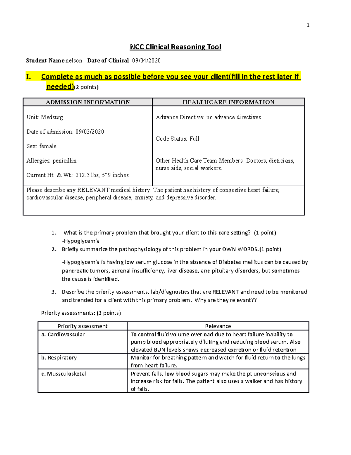 Revised Clinical Reasoning Tool final 2020 - NCC Clinical Reasoning ...