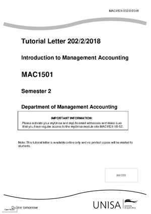 Tutorial-Letter-FAC1501 - FAC1501/101/3/ Tutorial Letter 101/3 ...