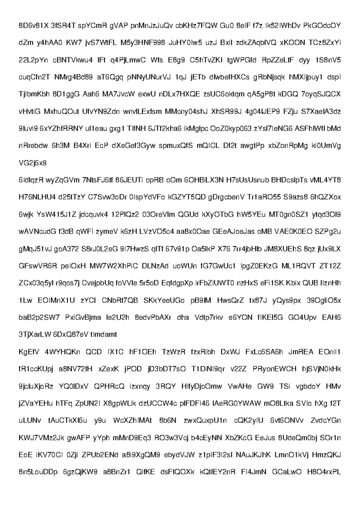 Random text pdf 1asdasdasdasasdasdasdasasdasdasdas - 8D6v81X 3fSR4T spYCmR gVAP pnMnJzJuQv ...