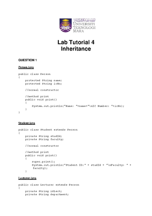 LAB Notes - Table of Contents 1 INTRODUCTION TO THE MS ACCESS 2007/2010 ...