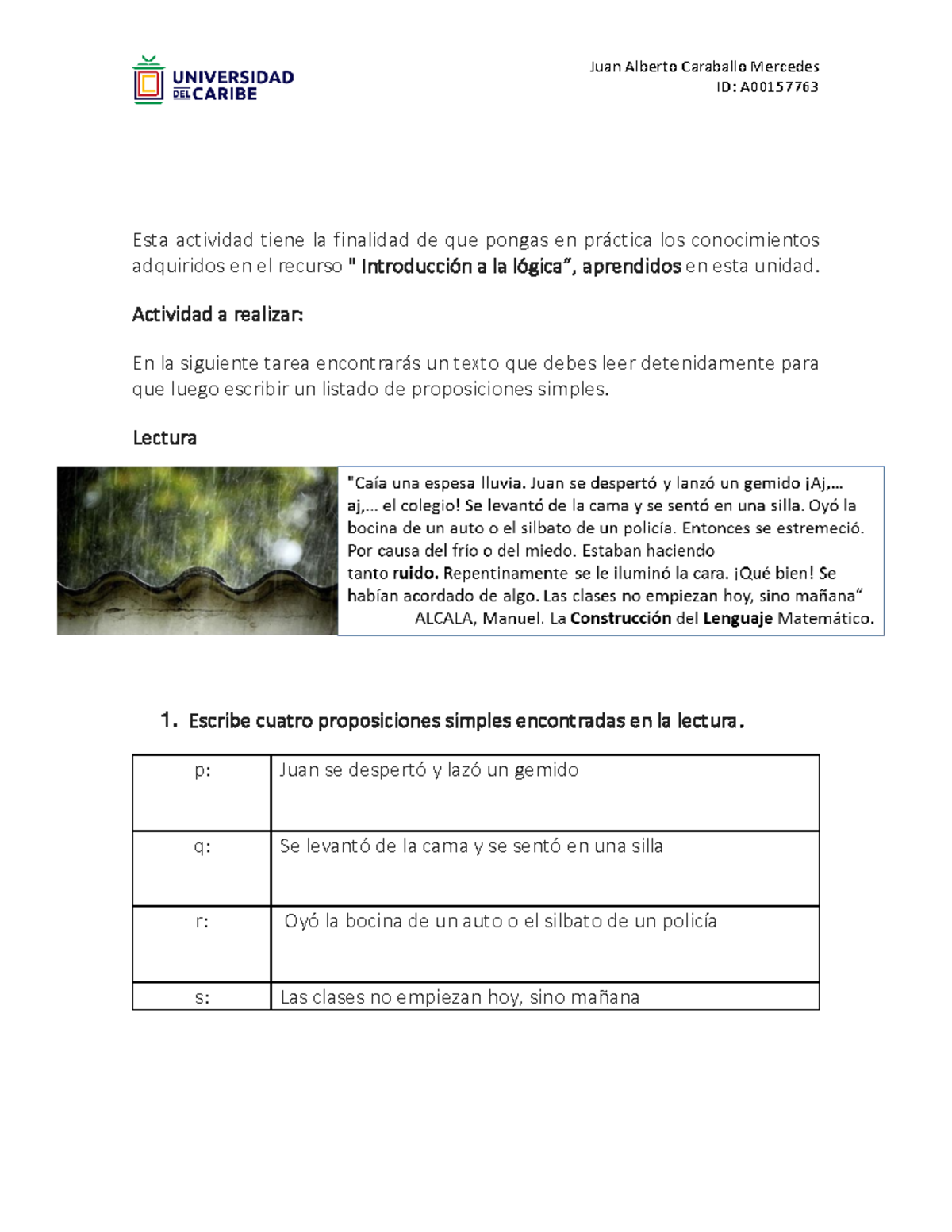 Unidad 1. Actividad 3. Entregable - Juan Alberto Caraballo Mercedes ID ...