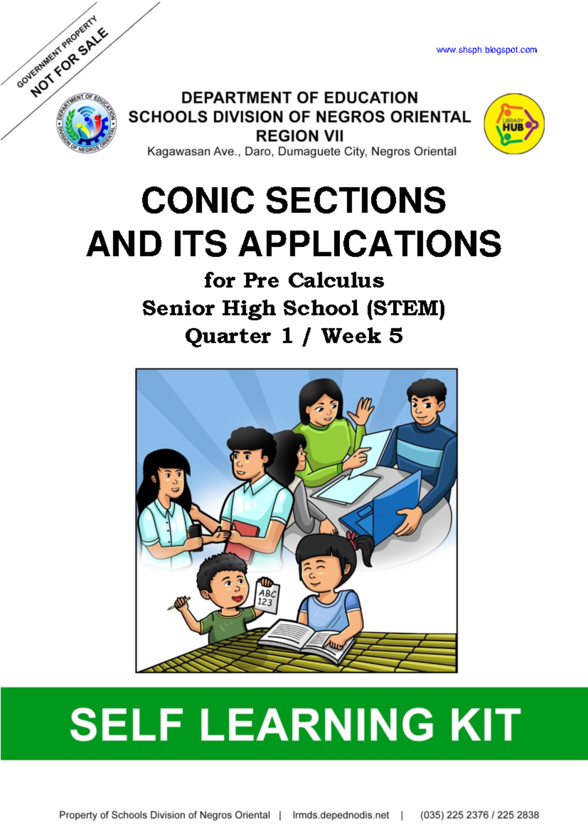 Math 11 STEM Pre Cal Q1 Module 5 - 4 CONIC SECTIONS AND ITS ...