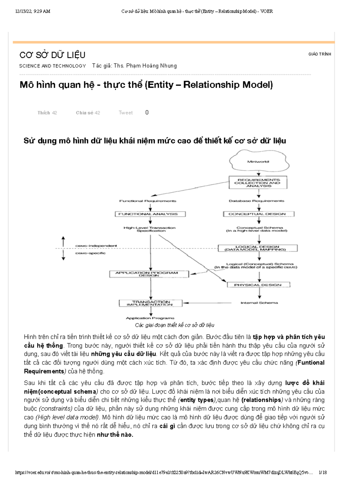Cơ-sở-dữ-liệu -Mô-hình-quan-hệ-thực-thể-Entity-Relationship-Model-VOER ...