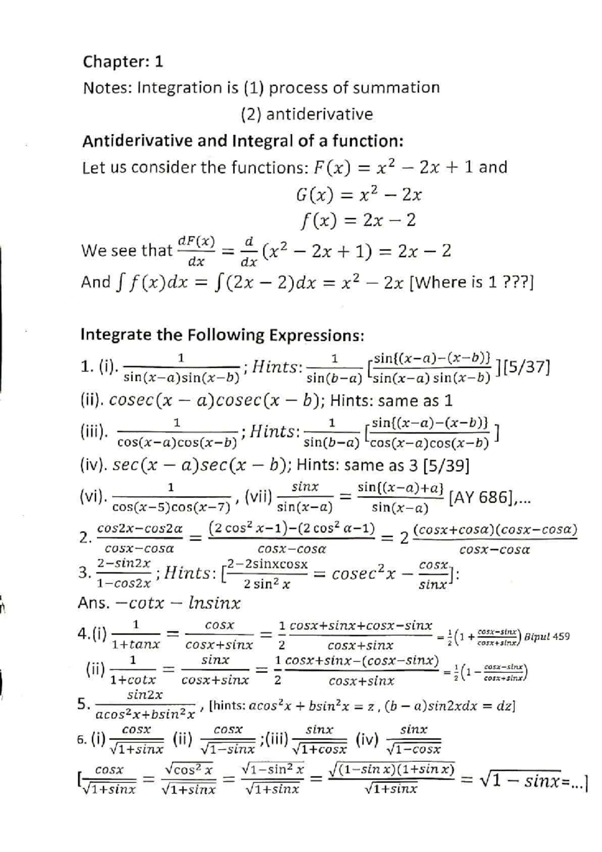 Practice problems - Calculus and Solid Geometry - Studocu