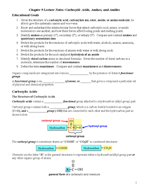 Lecture Notes on Alcohols, Ethers, Aldehydes, and Ketones - Notes ...
