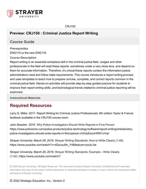 Accident report writing Criminal Justice report writing - Incident ...