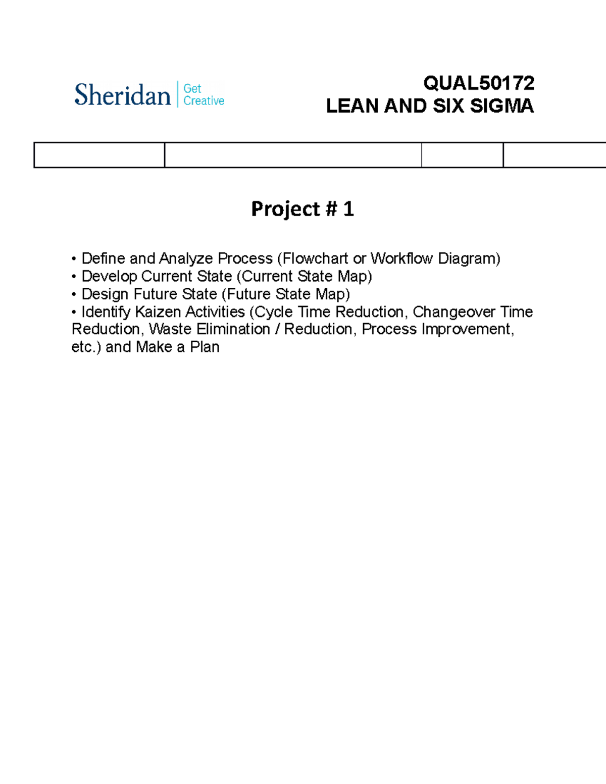 Project 1 - • Define and Analyze Process (Flowchart or Workflow Diagram ...