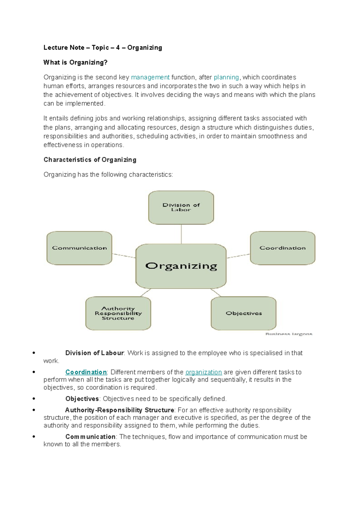 Lecture Note - Topic 4 - - Studocu