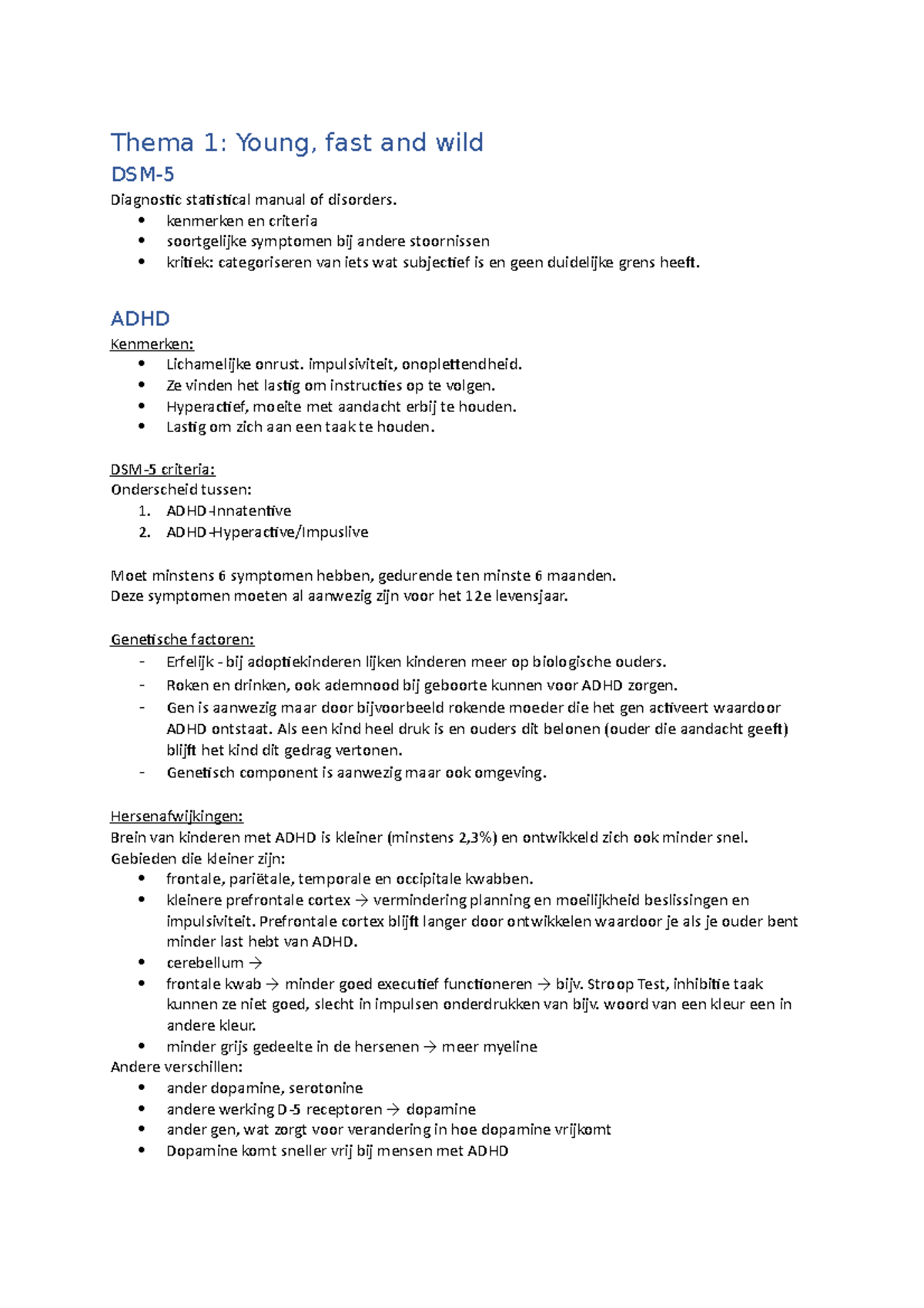 1.3.2C Clinical psychology-Mental Health Challenges - Thema 1: Young ...