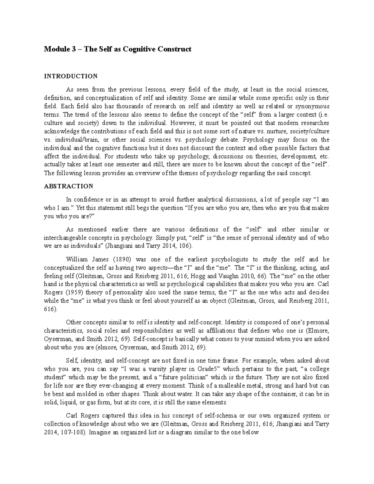 Inbound 7615750995861069047 - Module 3 – The Self as Cognitive ...