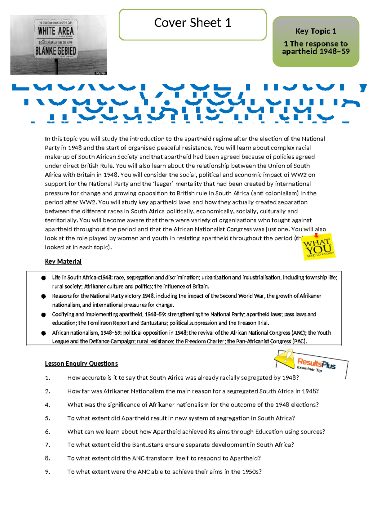 Topic 1 cover sheet - 3 33333 In this topic you will study the ...