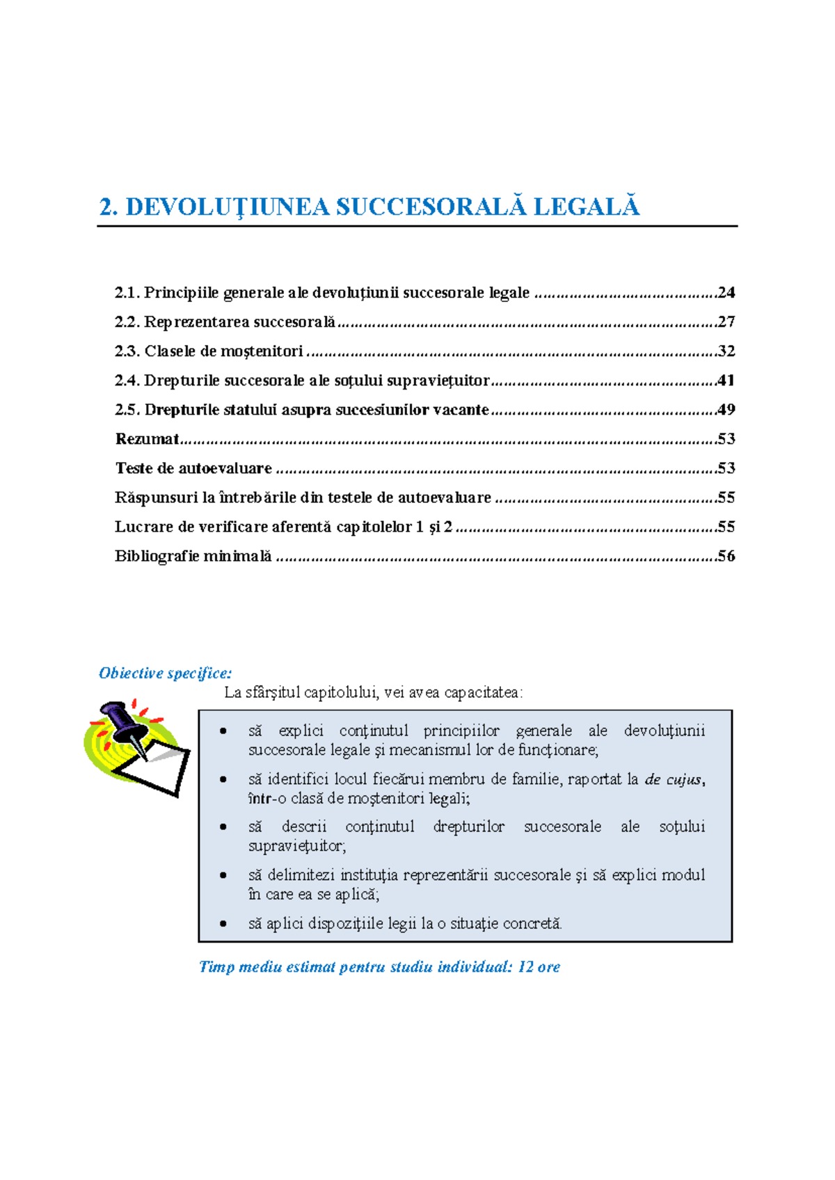 2 Drept civil.Succesiuni.Unitatea 2 - 2. DEVOLUŢIUNEA SUCCESORALĂ ...