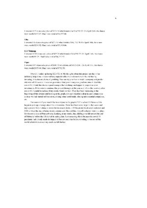 Bussines-16 - notes - STATEMENT OF PURPOSE INTRODUCTION I am excited to ...