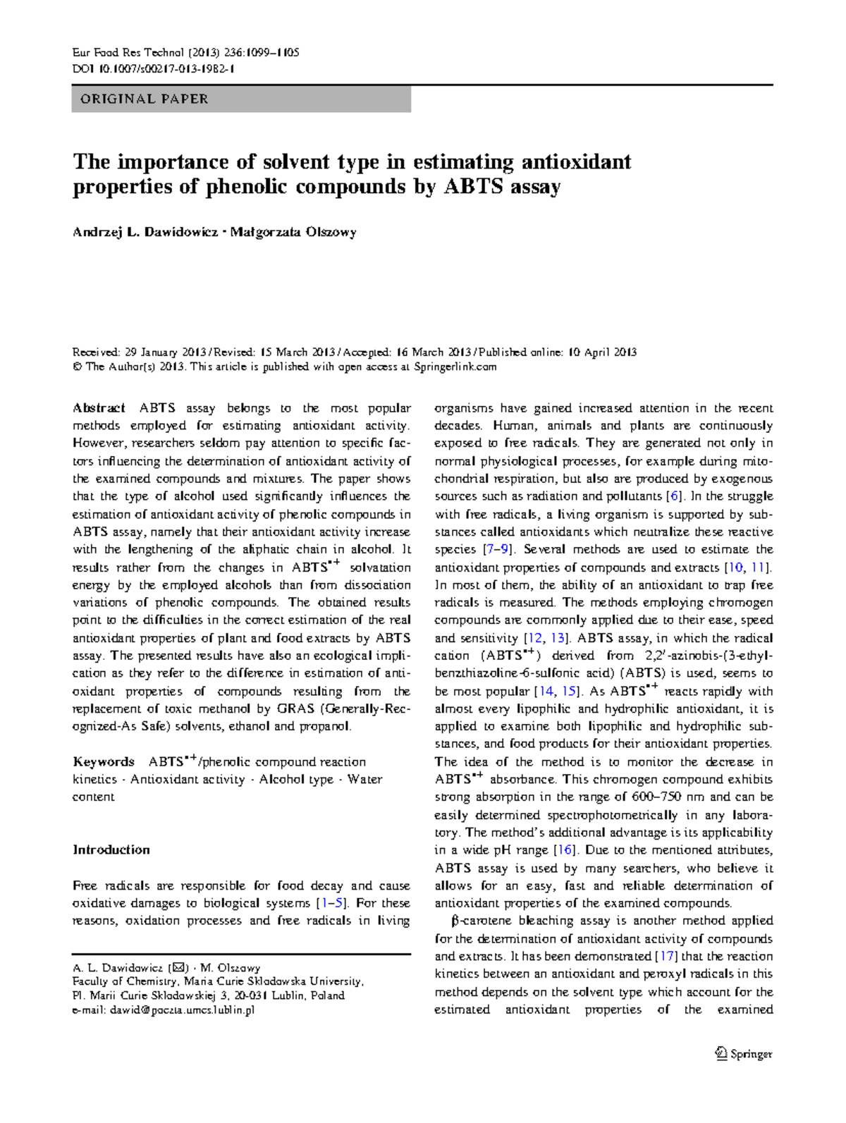 S00217 013 1982 1 - Chemia budowa atomu - O R I G I N A L P A P E R The ...