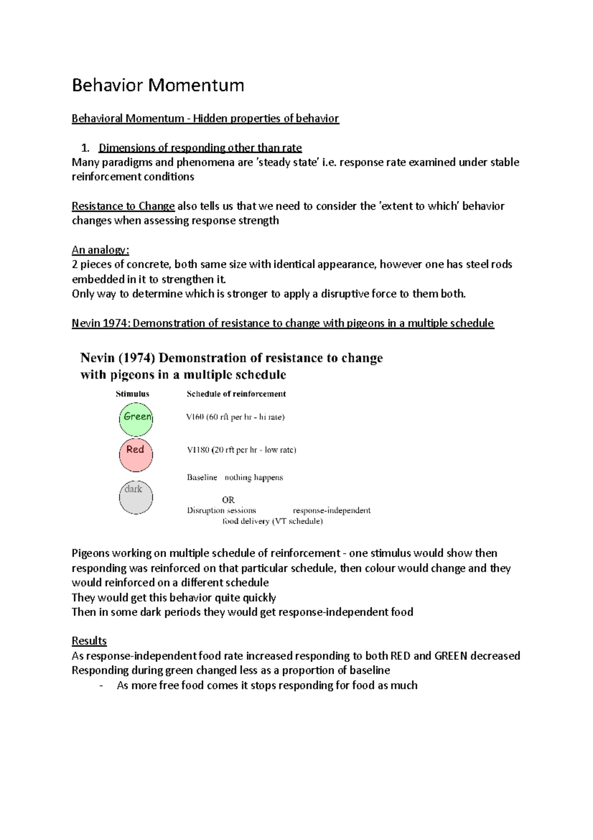 Behavior Momentum - Behavior Momentum Behavioral Momentum - Hidden ...