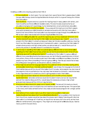 Annotated Bib - Research - Callahan, K., & Foxx, R. M. (2021 ...