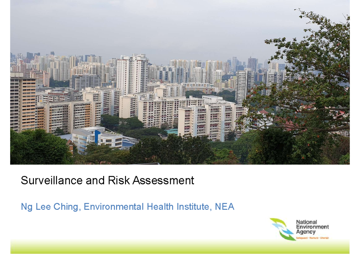 AY21BS0005L9 Surveillance and risk assessment - ####### Ng Lee Ching ...