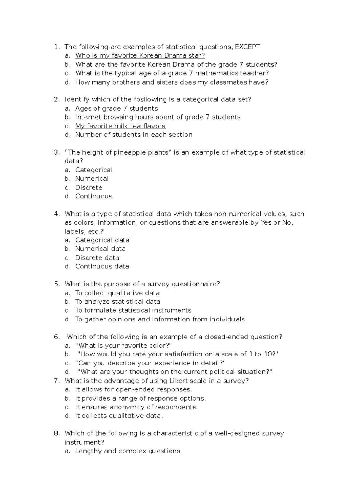 Inbound 9197567802385615257 - 1. The following are examples of ...