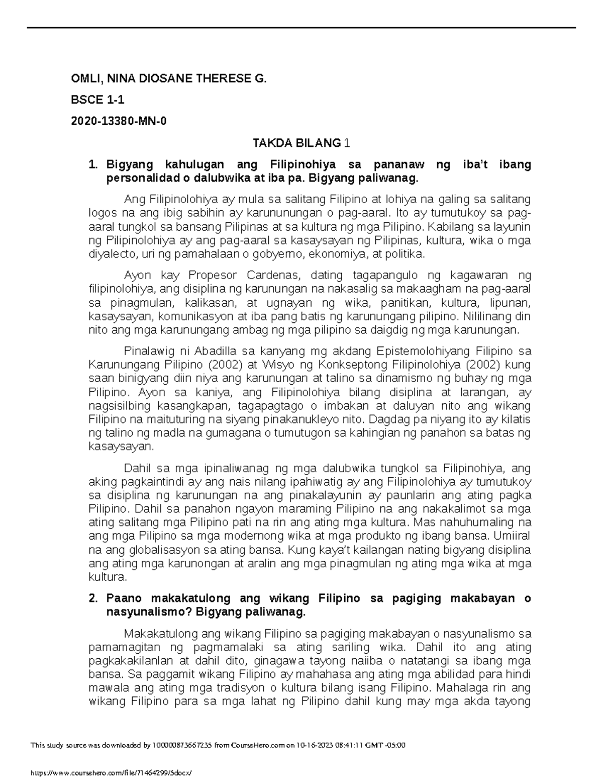 FPK - fil - 1 !"! - Studocu