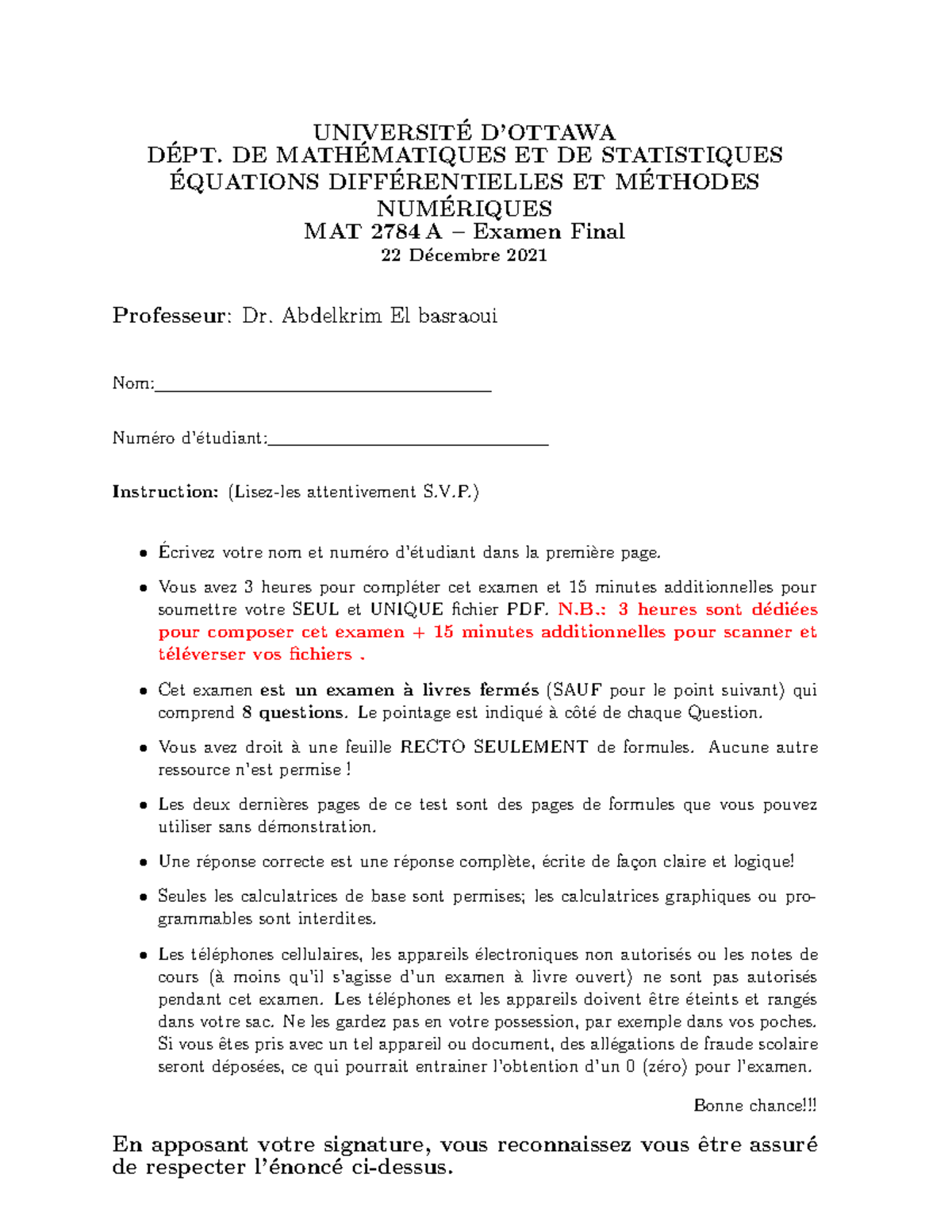 Final Fall 2021 1 - .... - UNIVERSIT ́E D’OTTAWA D ́EPT. DE MATH ...