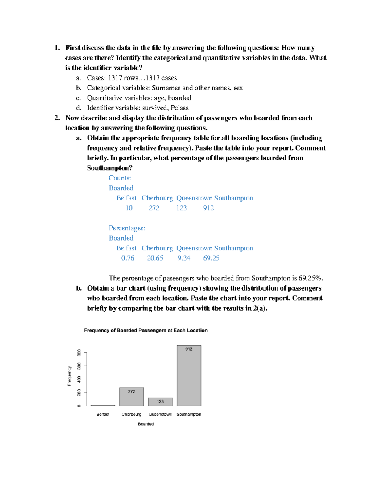 Stats 151 Draft LAB 1 - lab 1 - First discuss the data in the file by answering the following ...