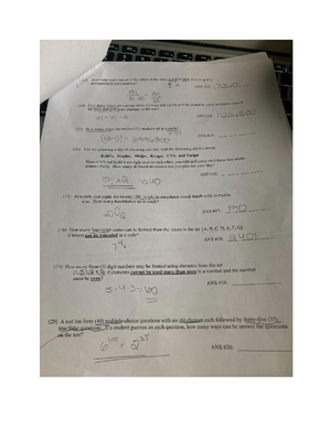 Written+Quiz+%231 - Written quiz for finite - continued on the back ...