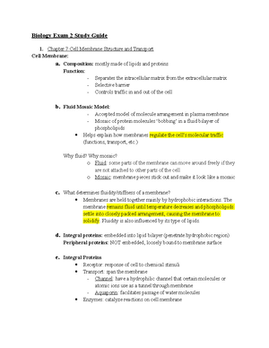 Bio 121 chapter 2 - BIO 112 - Studocu