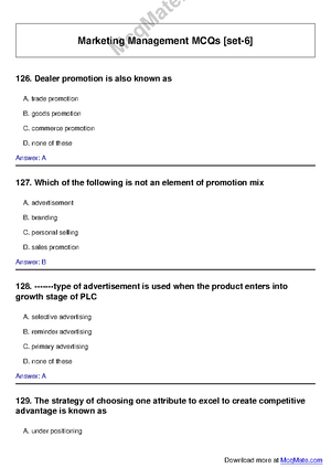 Consumer-behavior-for-mba-set-9 (mcqmate - McqMate Consumer Behavior (for MBA) MCQs [set-9 ...