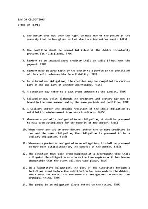 RFBT-02 (Contracts) - Summary Notes - ReSA - THE REVIEW SCHOOL OF ...