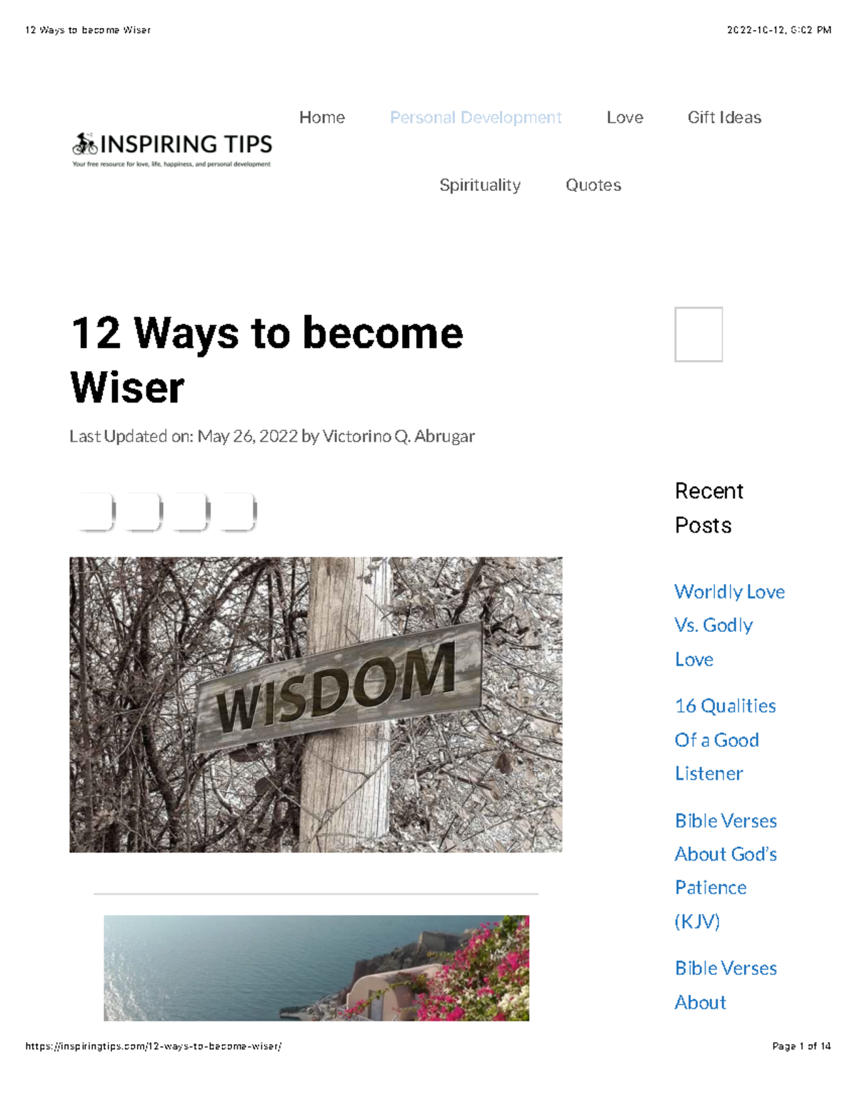 12 Ways to become Wiser - ewrtwf - 12 Ways to become Wiser Last Updated ...