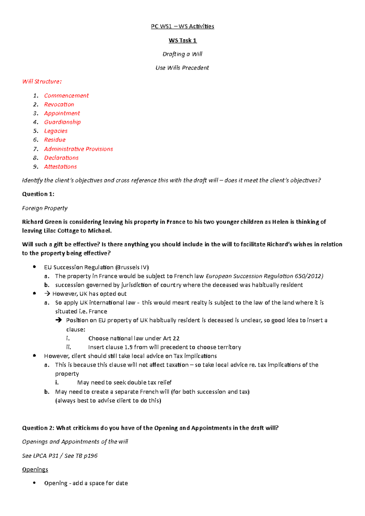 Pc Ws1 Ws Activities Pc Ws1 Ws Activities Ws Task 1 Drafting A