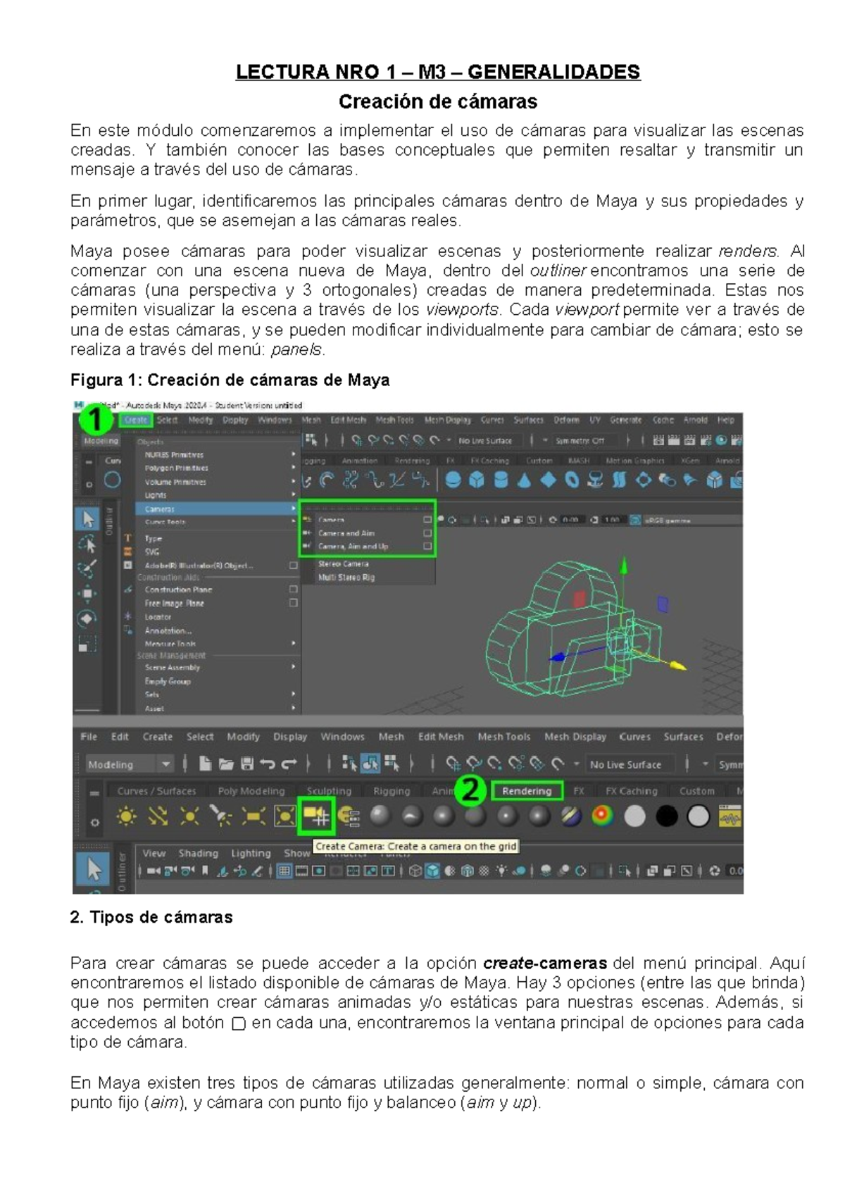 Generalidades m3 l 1 2 3 4 - Generalidad 3D I - Siglo 21 - Studocu