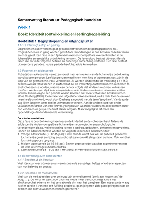 Theoretisch kader - THEORET ISCH K ADER contextonderzoek beschreven ...